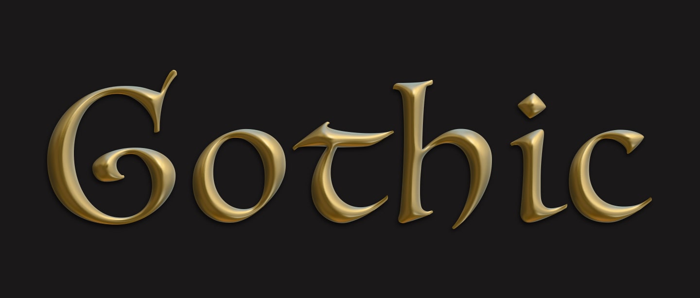 8 Popular Lettering Styles | Art Text for Mac