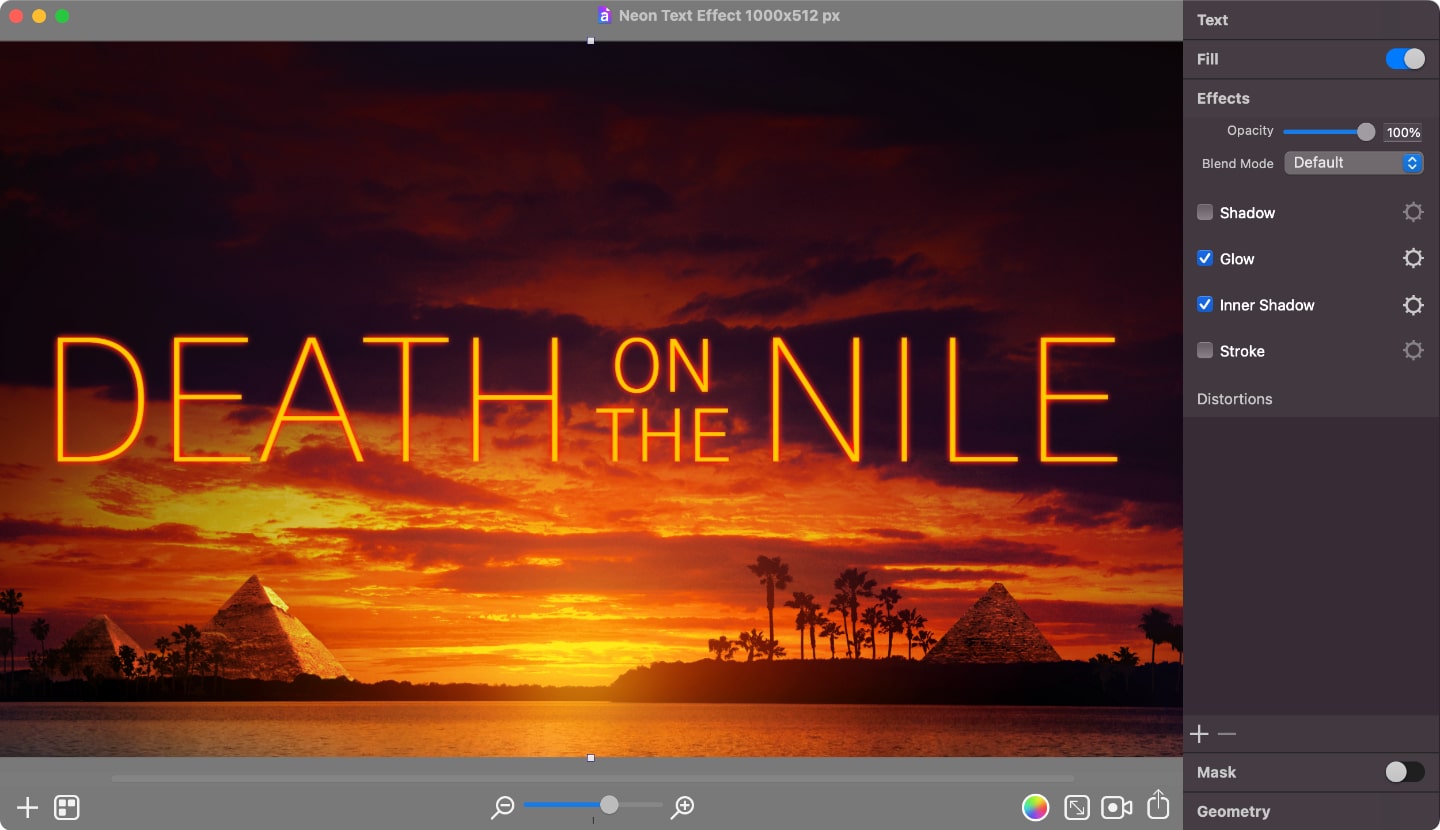 Text Effects as in Movie Titles | Art Text for Mac