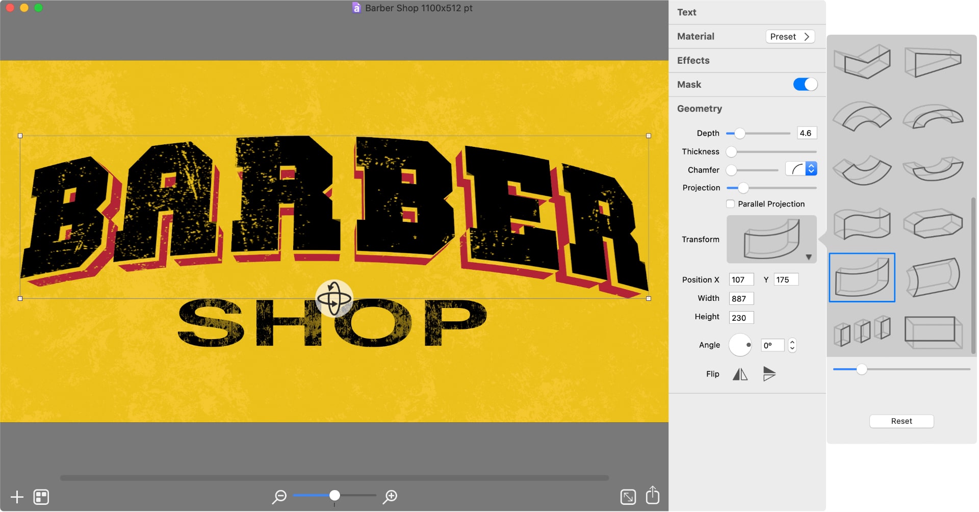Design Retro Typography on a Mac | Art Text