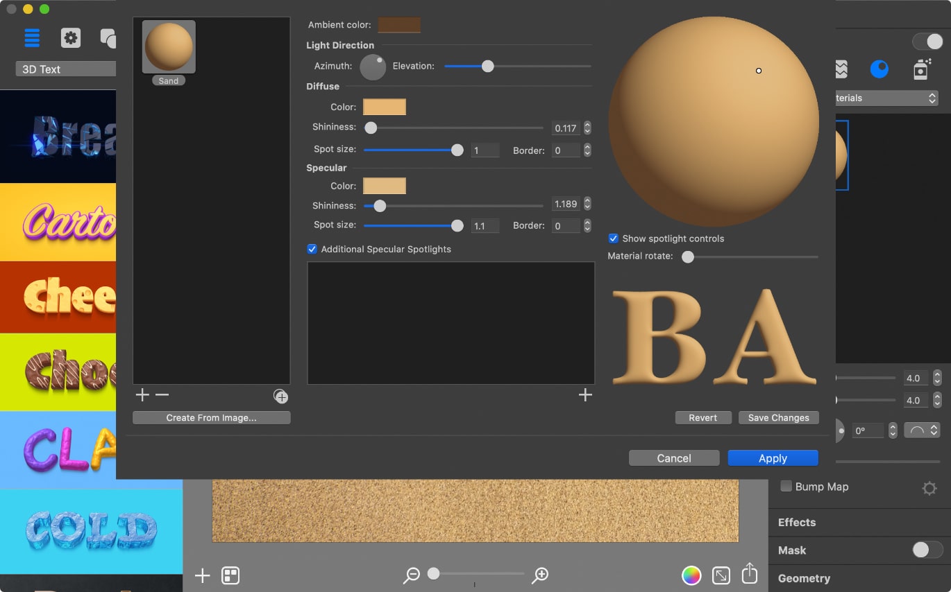 Sand Text Effect | Art Text Tutorials